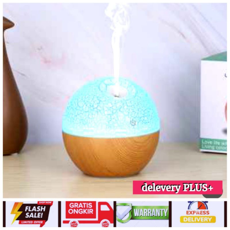 Jual Huimidifier Elecrrik Usb Diffuser Ultrasonic Taffware Bulb Led ...