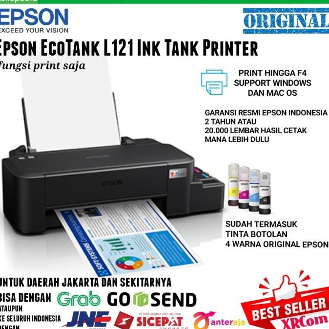 Jual Promo Printer Epson L121 pengganti printer Epson L120 | Shopee Indonesia