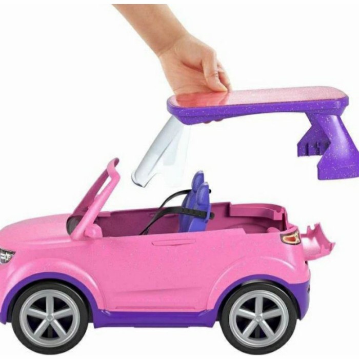 Jual Mainan Mobil Barbie Big City Big Dreams Transforming Vehicle Jeep ...