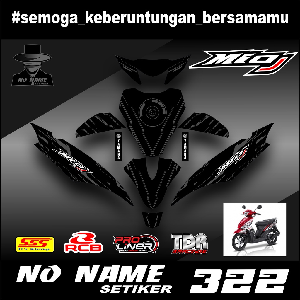 Jual decal stiker mio j full body (322) stiker decal sticker | Shopee ...
