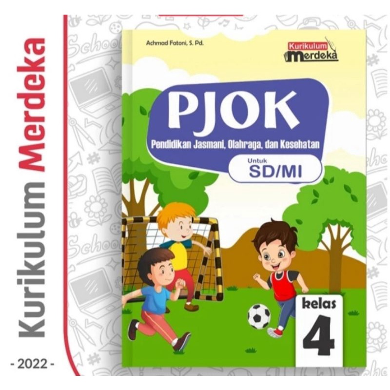 Jual ORI buku teks siswa PJOK kurikulum merdeka untuk SD/mi kelas 4 edisi terbaru penerbit ...