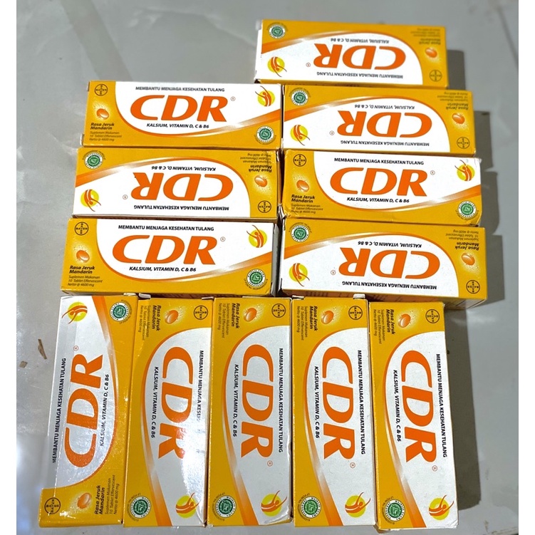 Jual CDR Effervescent Orange - 10 Tablet | Shopee Indonesia
