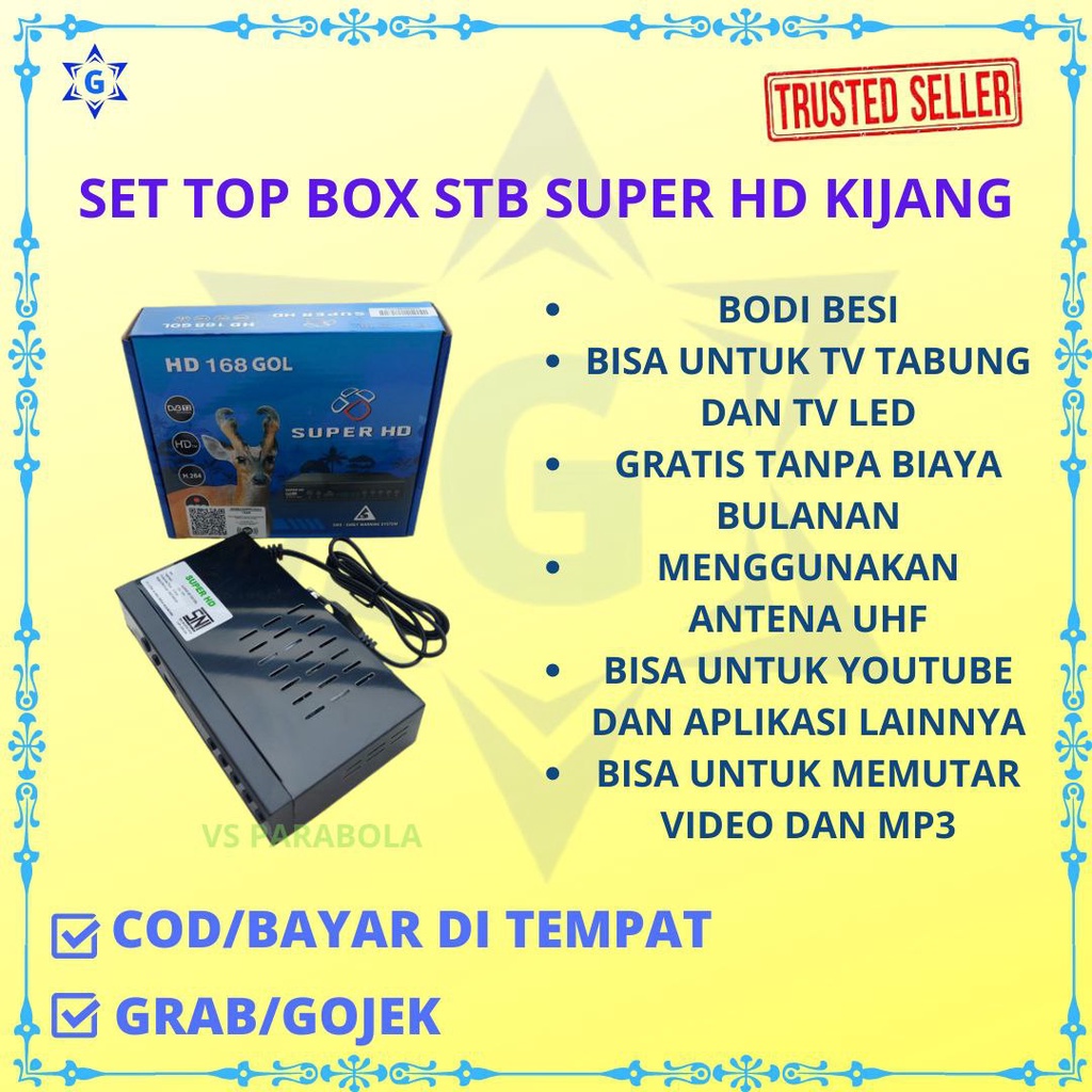 Jual SET TOP BOX STB SUPER HD DIGITAL KIJANG | Shopee Indonesia