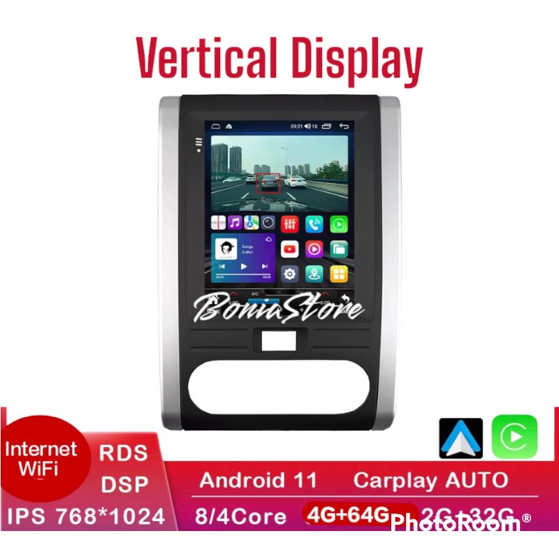 Jual HU Android model Tesla untuk Nissan X-Trail 2007-2013 Paket PnP ...
