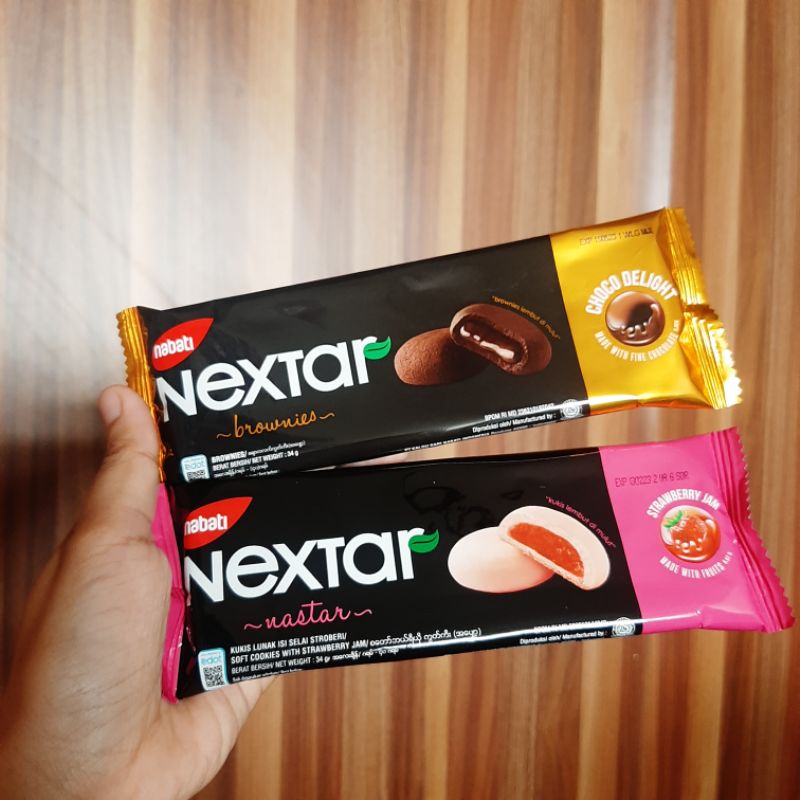 Jual Nabati Nextar Brownies Nastar Cookies 34g Kukis Lunak Isi Rasa ...