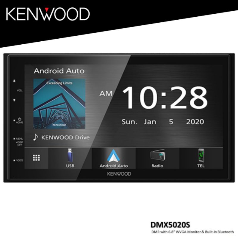 Jual Kenwood DMX-5020S Head Unit Double Din Android DMX-5020S 7 inchi | Shopee Indonesia