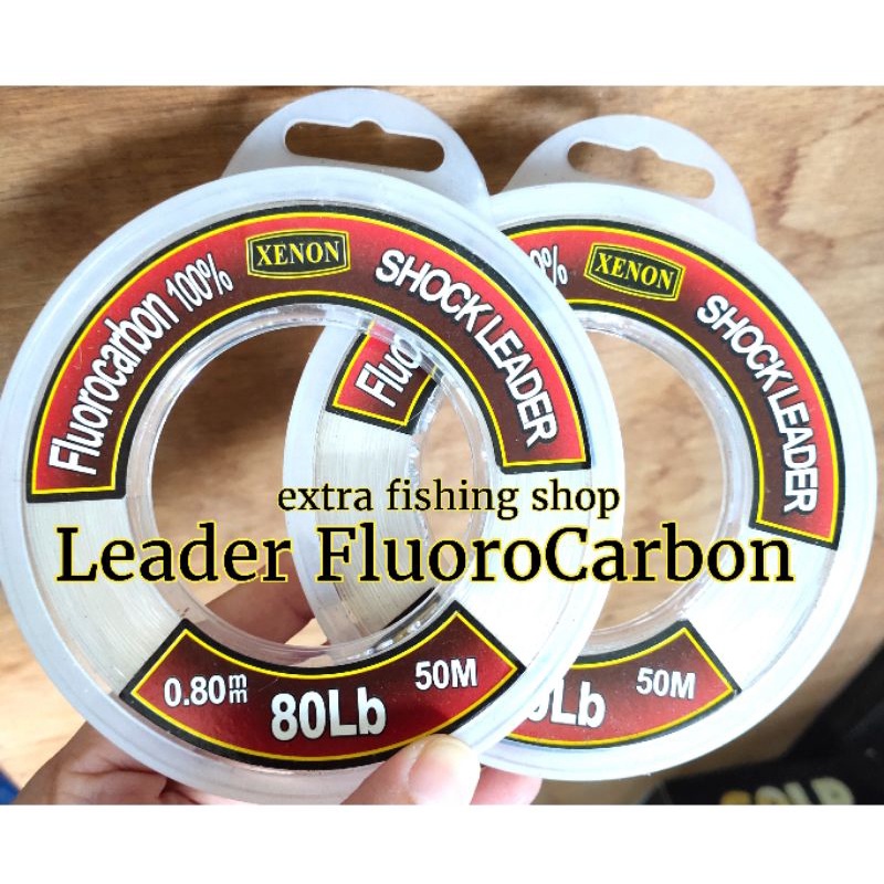 Jual Senar Shock Leader Xenon 100% Fluorocarbon | Shopee Indonesia