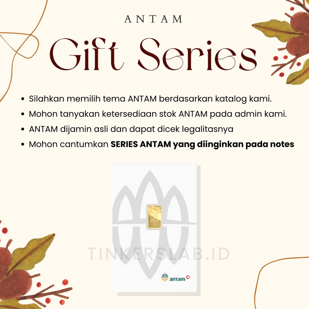 Jual ANTAM / Mini Gold / UBS 0.5 GR 1GR 2GR (hanya ANTAM) | Shopee ...