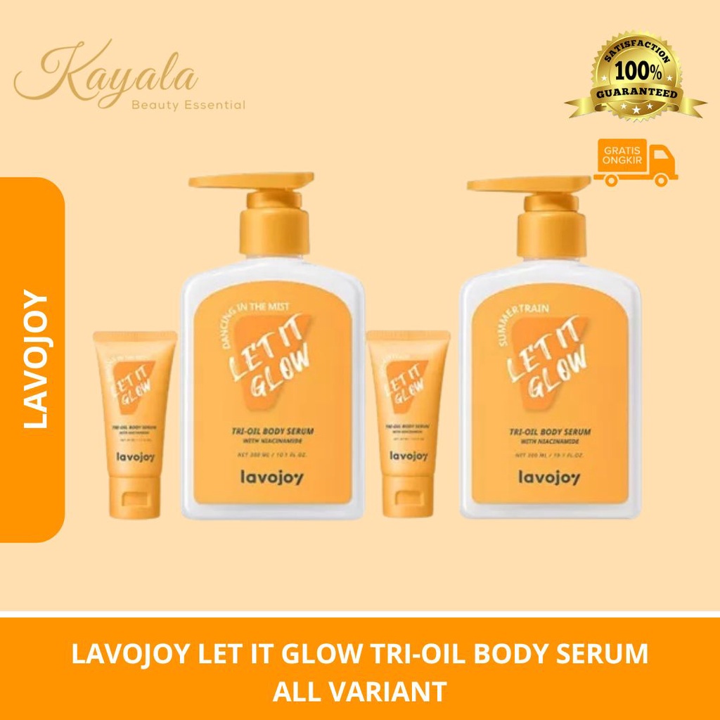 Jual LAVOJOY LET IT GLOW TRI-OIL BODY SERUM - BODY SERUM LAVOJOY ...