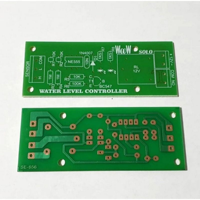 Jual PCB Water Level Controller - WLC SE656PCB Pengatur Ketinggian Air ...