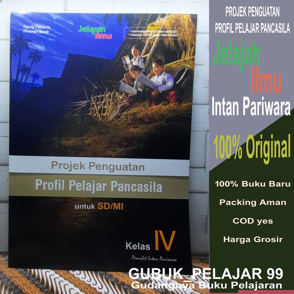 Jual Projek Penguatan Profil Pelajar Pancasila (P5) Kelas 4 SD/MI ...