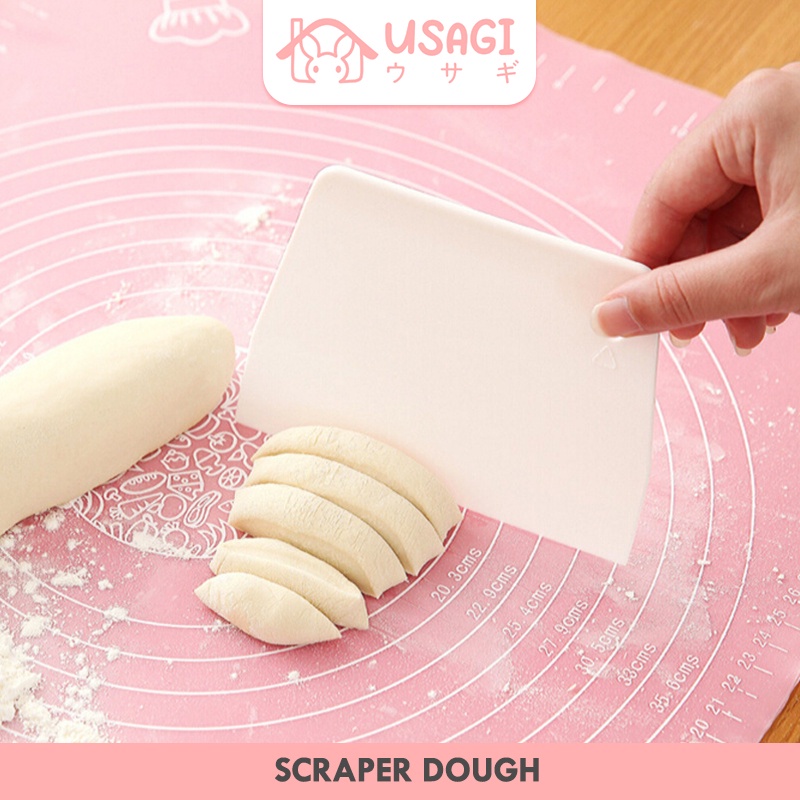 Jual Usagi Official - Scraper Dough / Pemotong Adonan Kue Roti Fondant ...