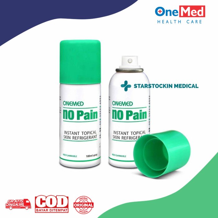 Jual No Pain Spray Onemed 100 ml | Shopee Indonesia