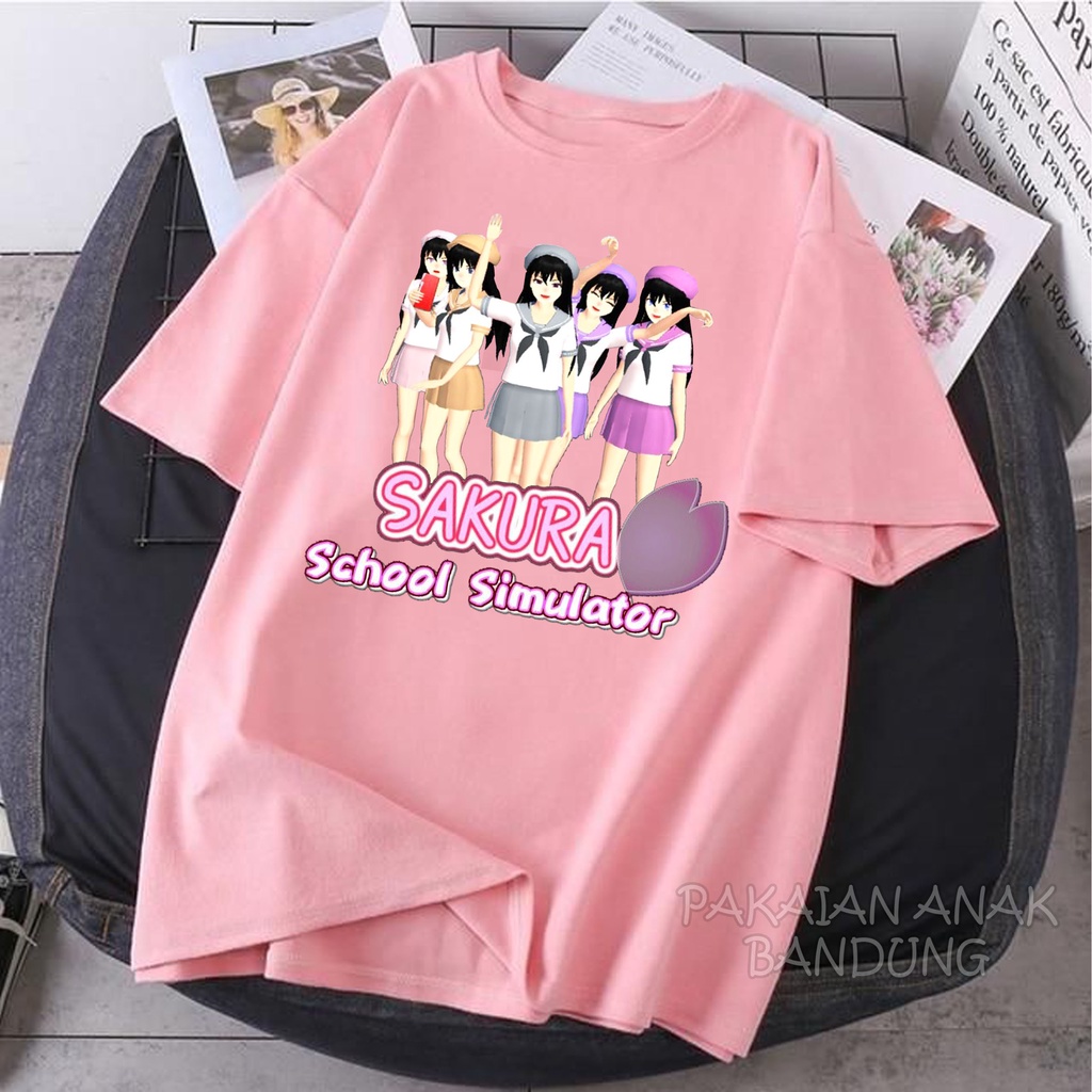 Jual BAJU KAOS ANAK SAKURA SCHOOL SIMULATOR BAHAN PREMIUM / KAOS ATASAN ... Jual BAJU KAOS ANAK SAKURA SCHOOL SIMULATOR BAHAN PREMIUM / KAOS ATASAN ...