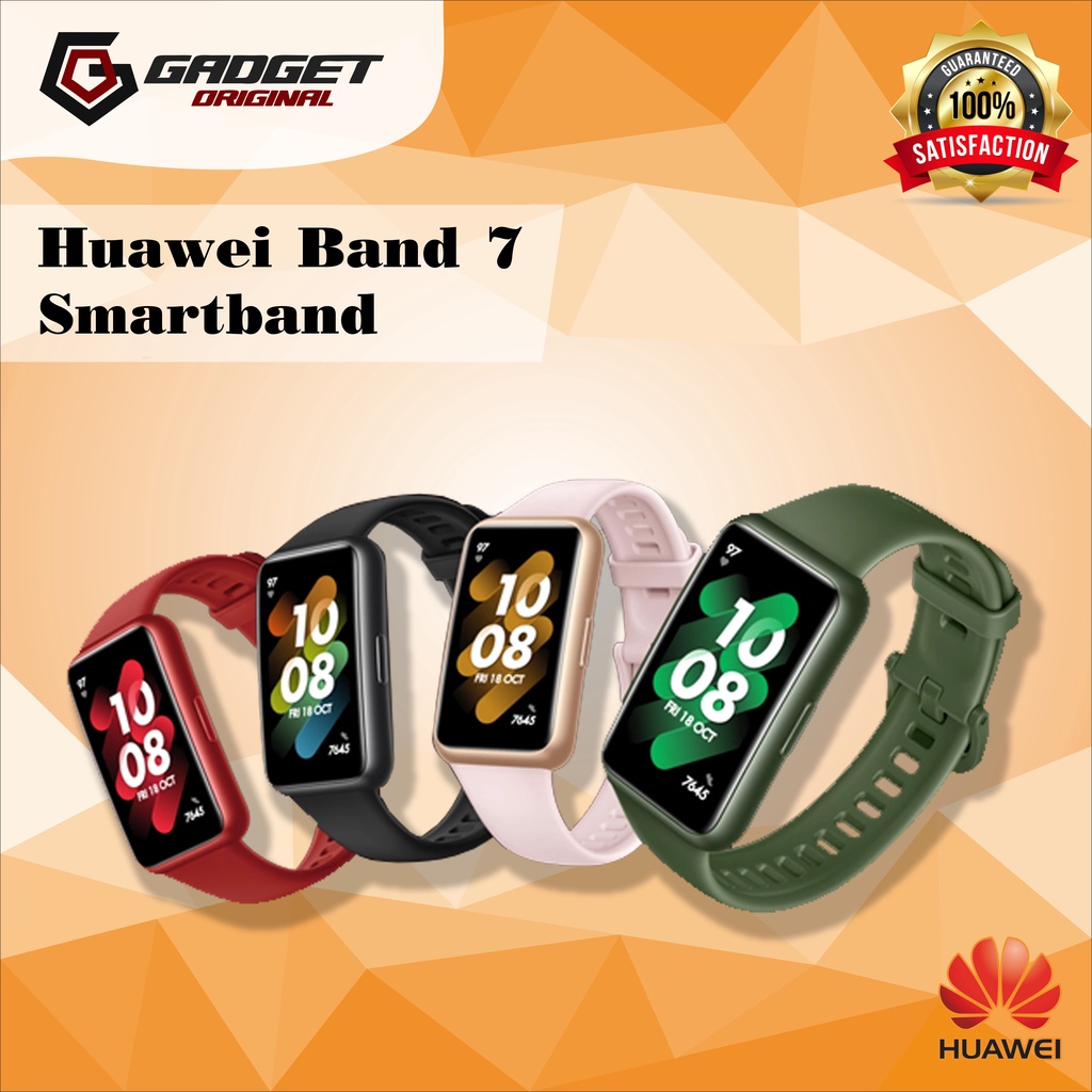 Jual Huawei Band 7 Smartband 9.99m Ultra-Thin Design Automatic SpO2 ...