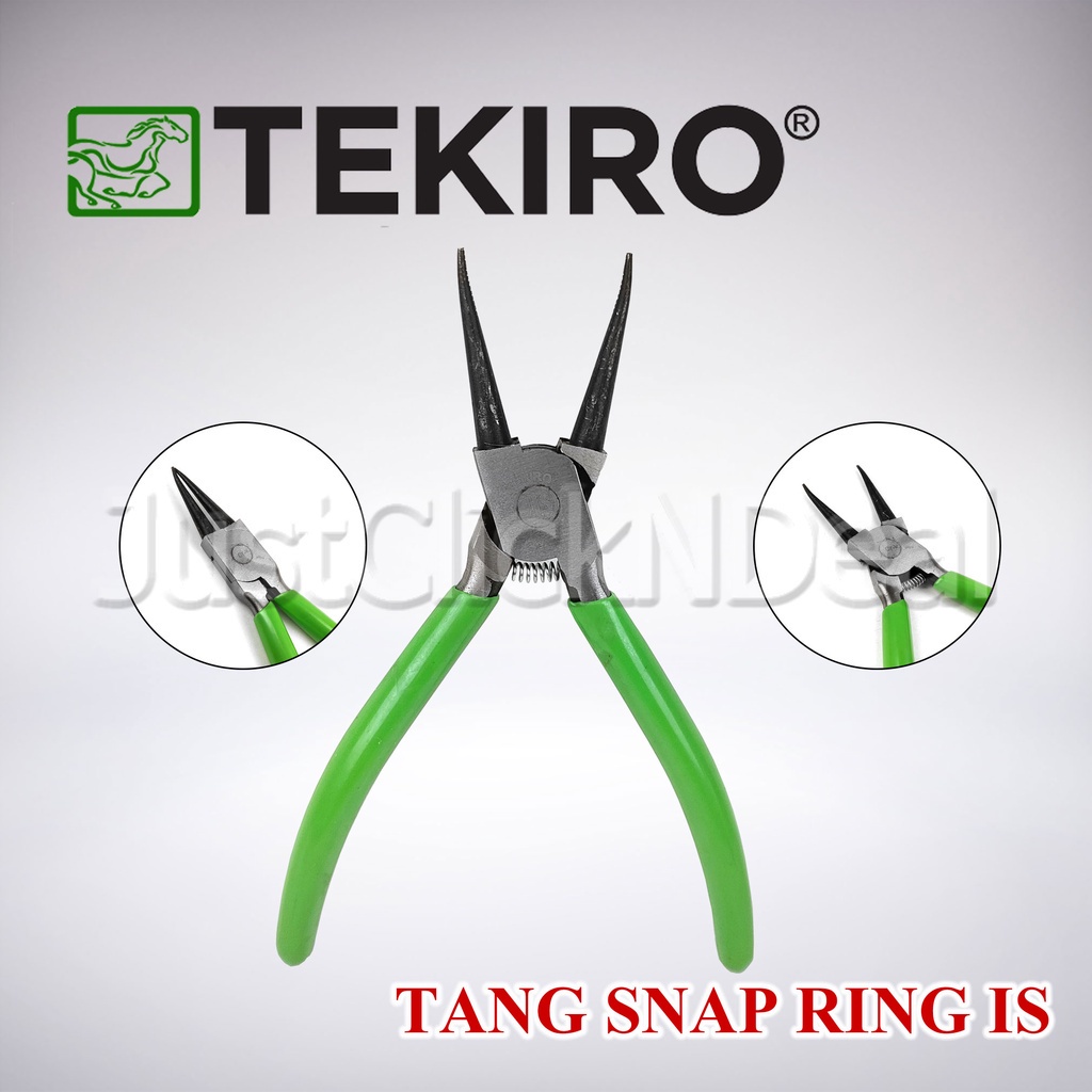 Jual Tekiro Tang Snap Ring IS 5 7 9 Inch Lurus Tutup Spi Sepi Snapring ...