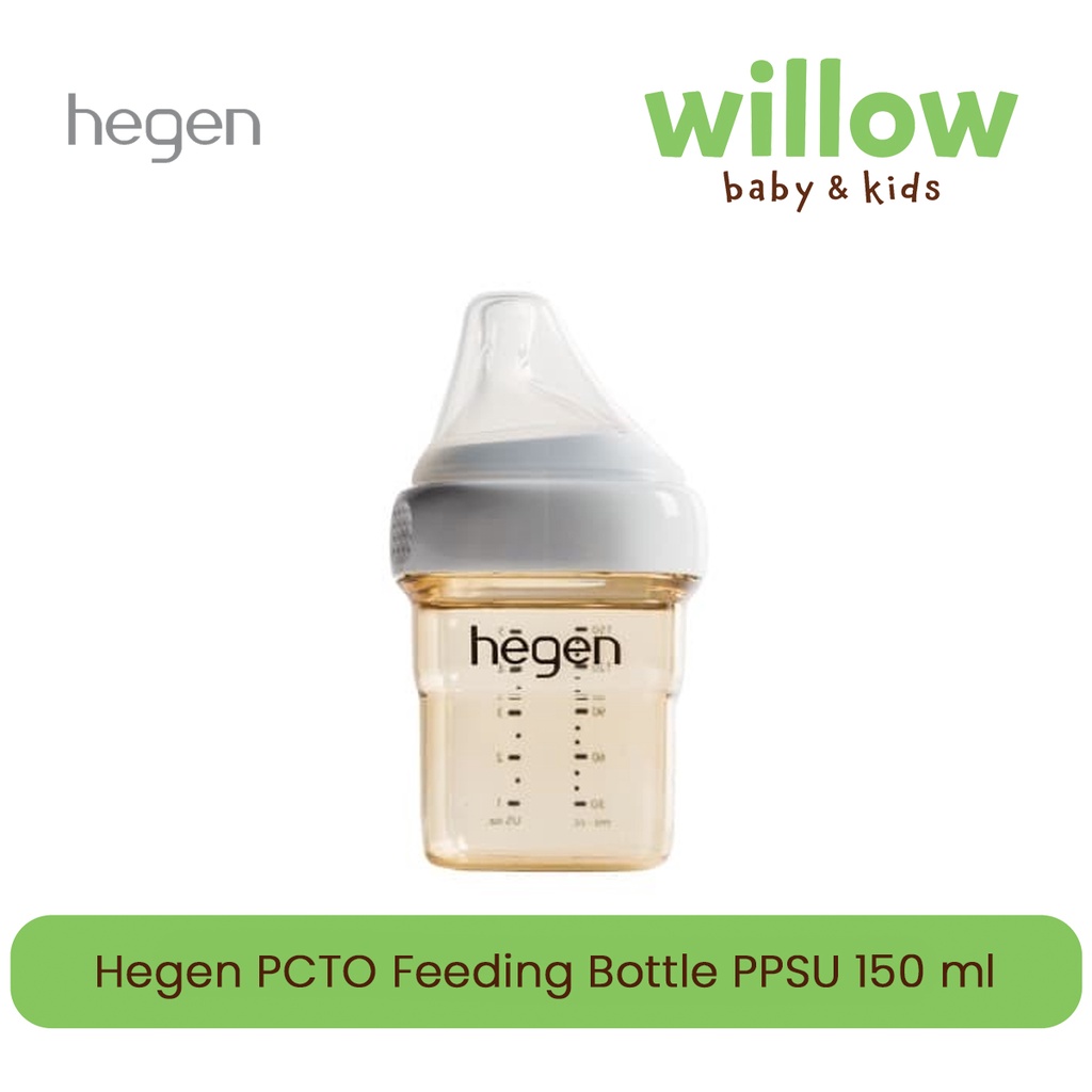 Jual Botol Susu Bayi - Hegen PCTO Feeding Bottle PPSU 150 ml | Shopee Indonesia