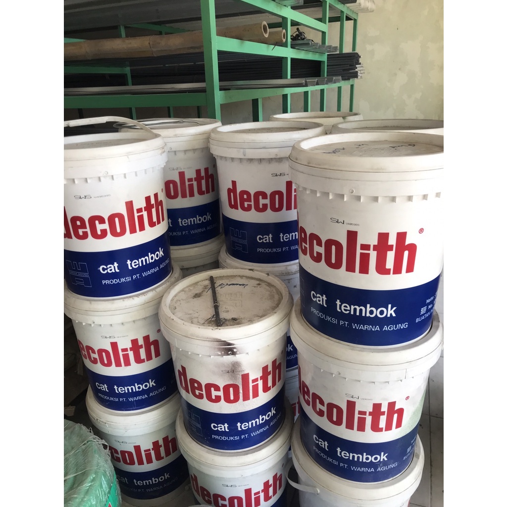 Jual Decolith Cat Tembol Galon 4 Kg | Shopee Indonesia
