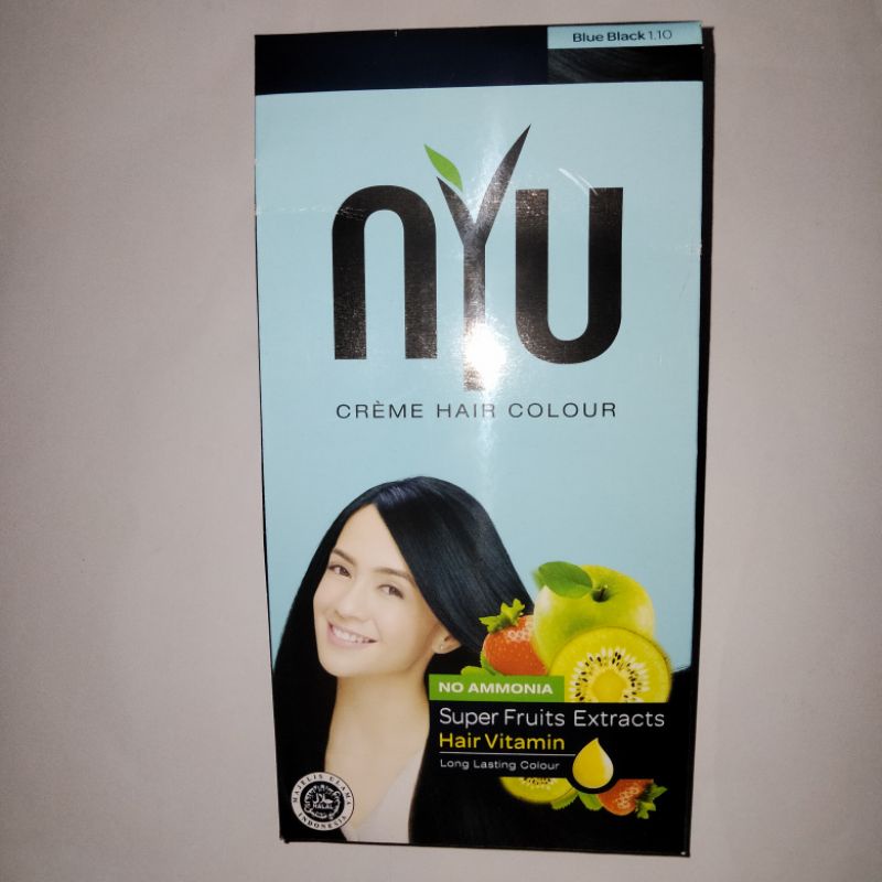 Jual Nyu creme hair colour/nyu pewarna rambut/cat rambut/nyu. | Shopee ...