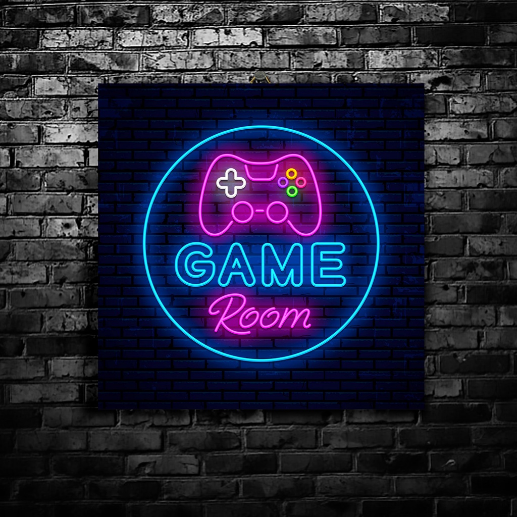 Jual Poster Kayu Hiasan Dinding Kamar Poster Aesthetic NEON Dekorasi ...