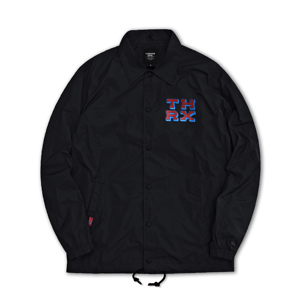 Jual Throoxoriginal Coach Jacket Hitam Alice Black || Coach Jacket ...