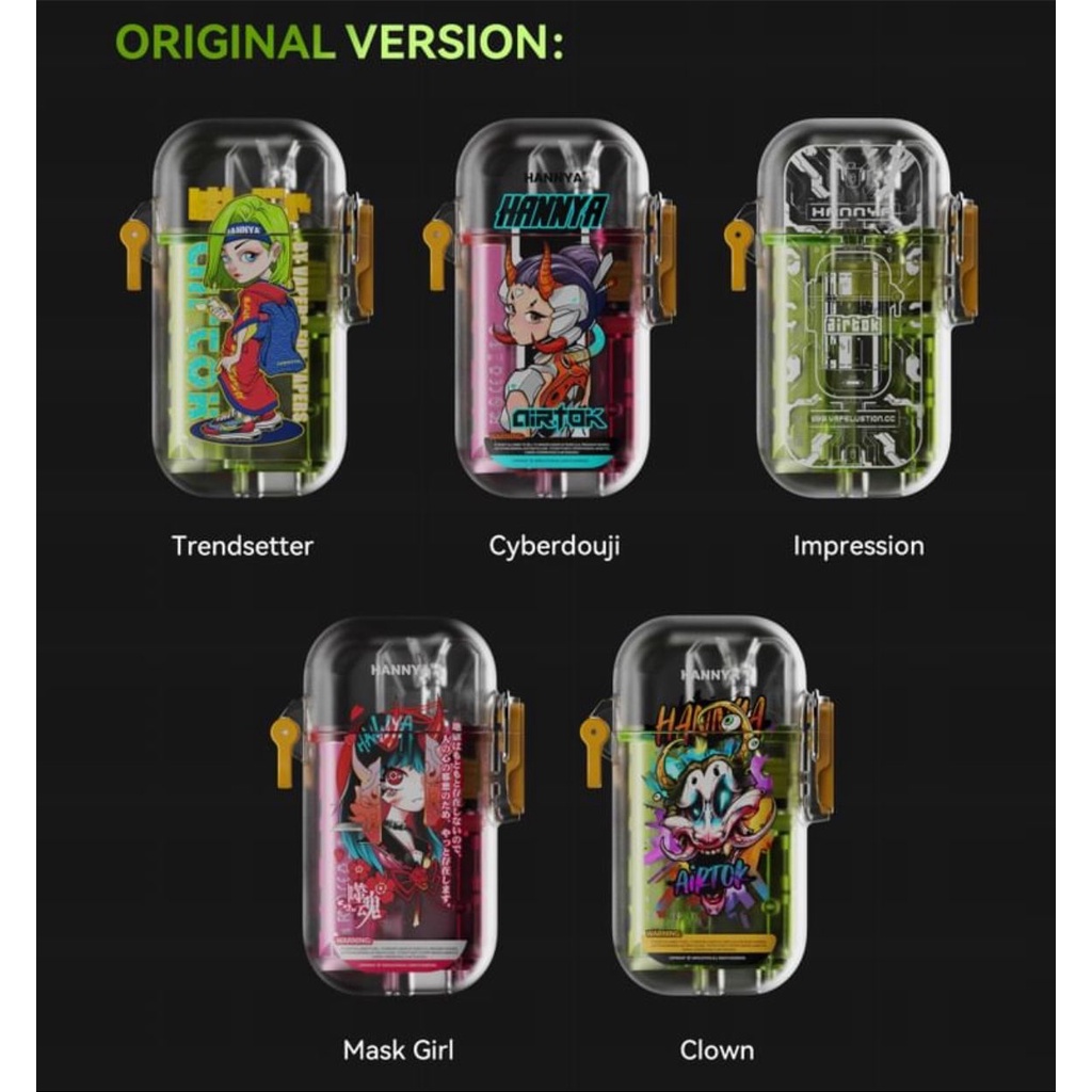Jual HANNYA AIRTOK POD KIT AUTHENTIC | Shopee Indonesia