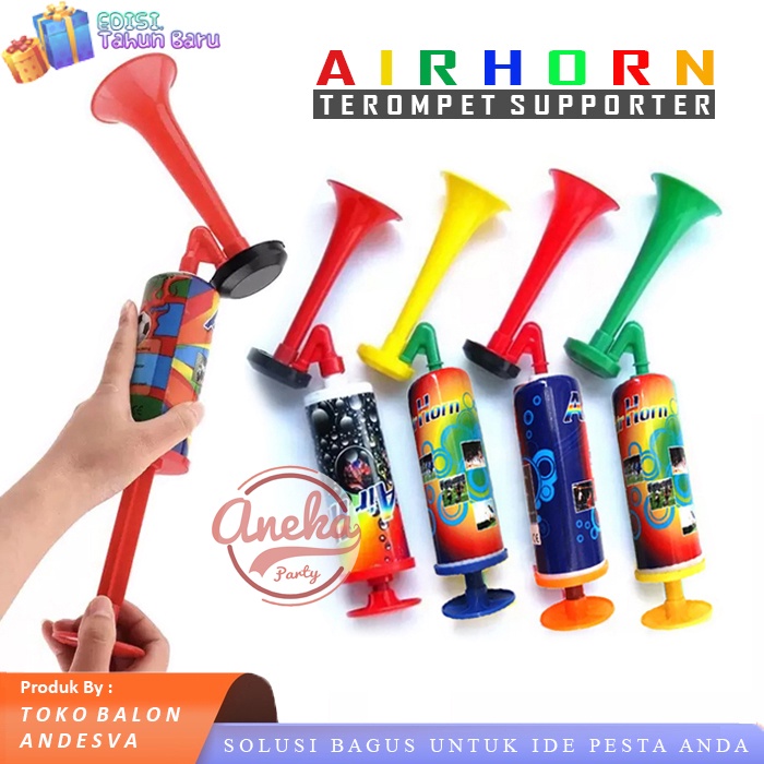 Jual Terompet Supporter bola / Air Horn Terompet angin / Terompet tahun ...