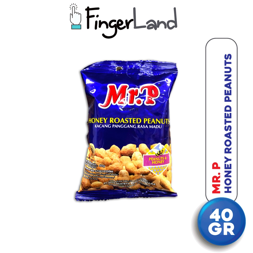 Jual MR.P Honey Roasted Peanuts 40 Gr Kacang Rasa Madu | Shopee Indonesia