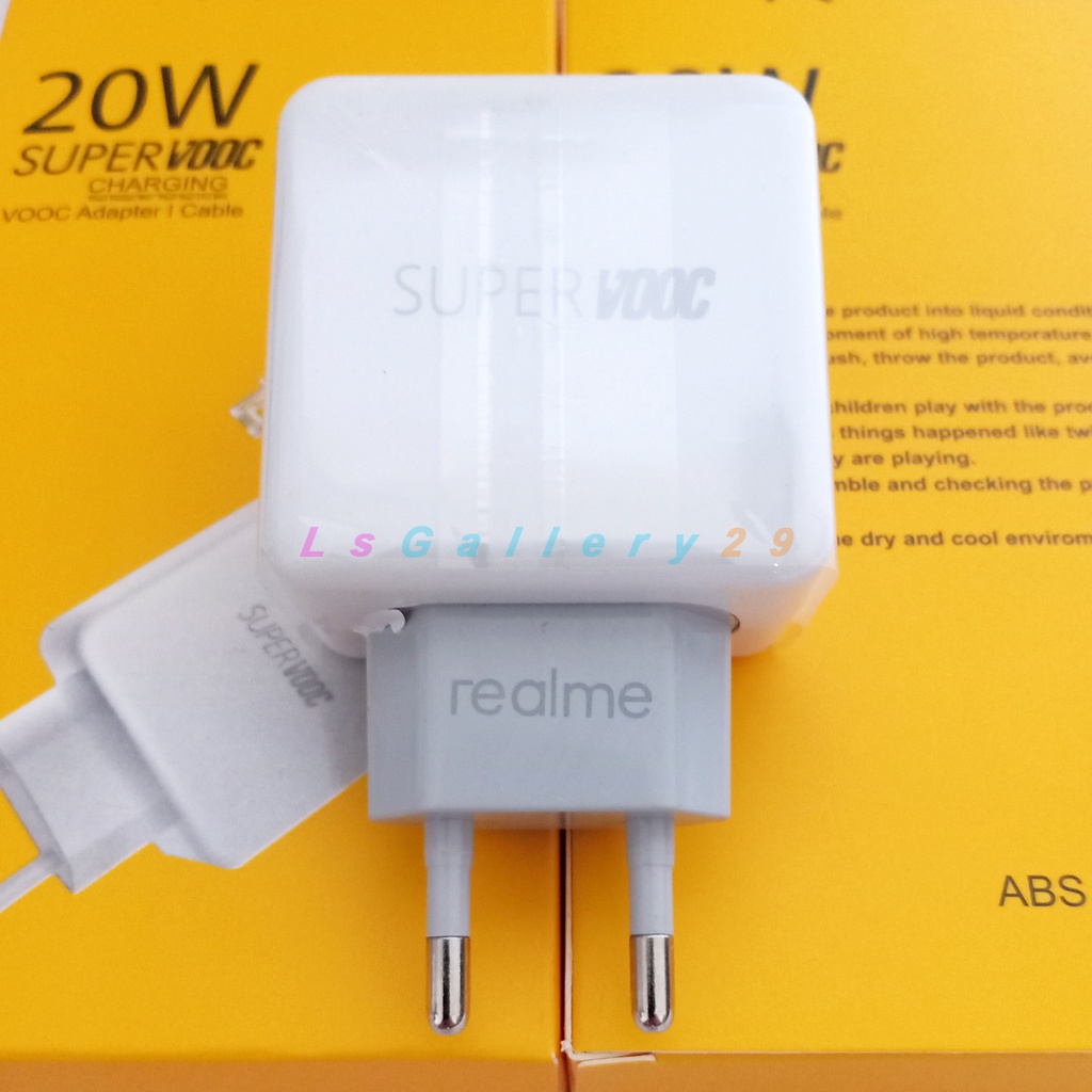 Jual CHARGER REALME 20W FAST CHARGING ORIGINAL | Shopee Indonesia
