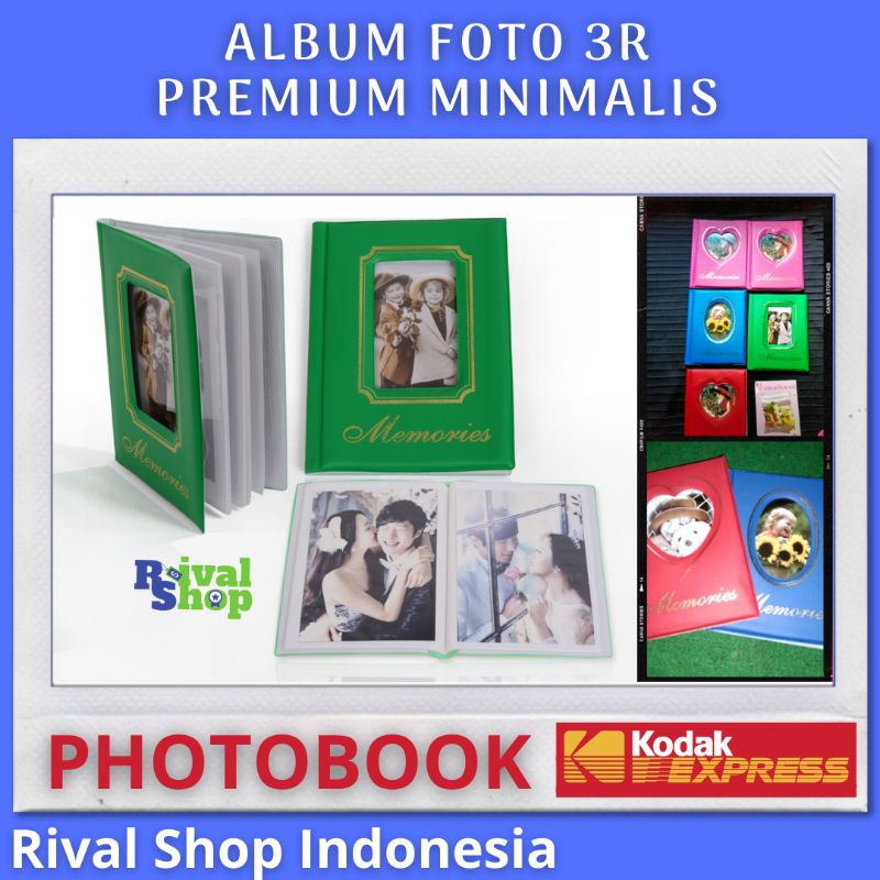 Jual ALBUM FOTO 3R PREMIUM MINIMALIS KAPASITAS 36 FOTO | ALBUM FOTO ...