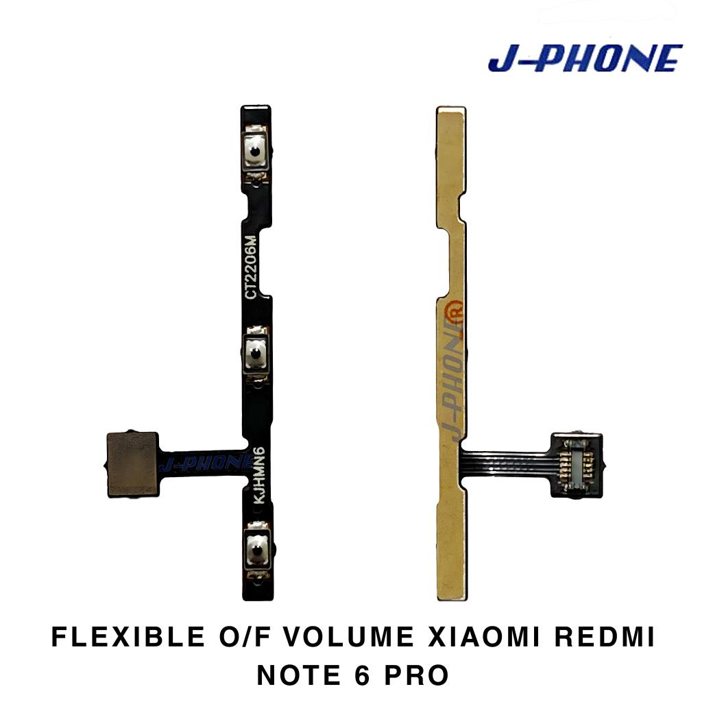 Jual FLEXI / FLEXIBEL / FLEXIBLE TOMBOL POWER ON OF DAN VOLUME XIAOMI REDMI NOTE 6 PRO / NOTE 6 ...
