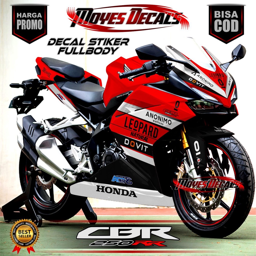 Jual Decal Stiker All New CBR 250 RR The Next Decal CBR 250 RR Fullbody ...