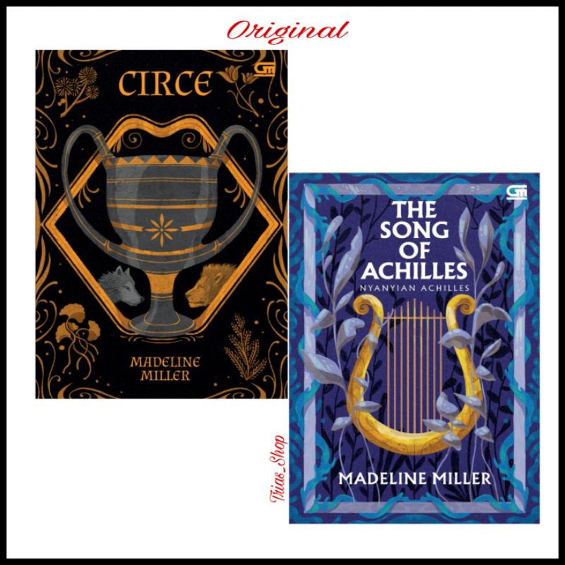Jual Paket 2 Buku The Song of Achilles Nyanyian Achilles & Circe By ...