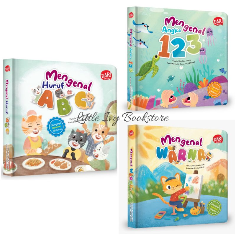 Jual Mengenal Huruf ABC/Angka 123/Warna. Buku Anak PAUD Mizan | Shopee ...