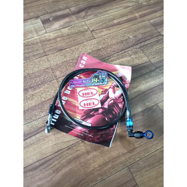 Jual Selang Rem Hel Original Plus Fitting HYB 90 Derajat Universal ...