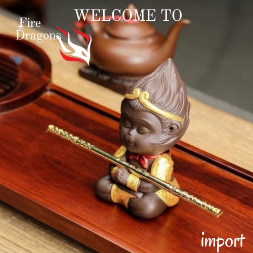 Jual Patung Sun Go Kong Kera Sakti Miniatur Sun Wo Kong Emas Monkey ...