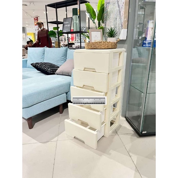 Jual INFORMA IVY Lemari Penyimpanan Tebal/Drawer/Nakas 5 Tingkat ...