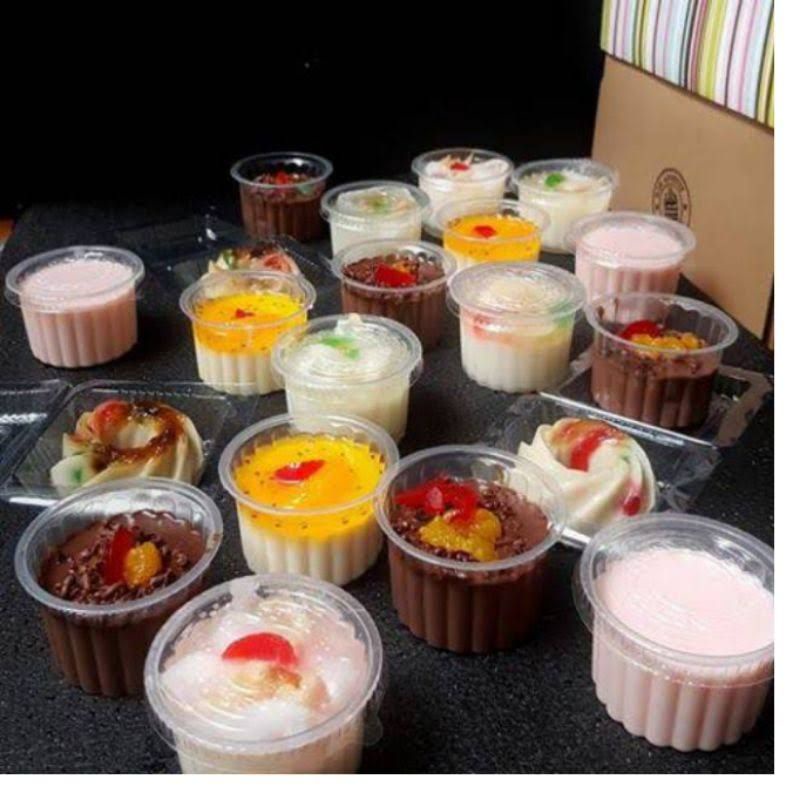 Jual Cup Puding / Cup Agar-agar 120ml @50pcs | Shopee Indonesia