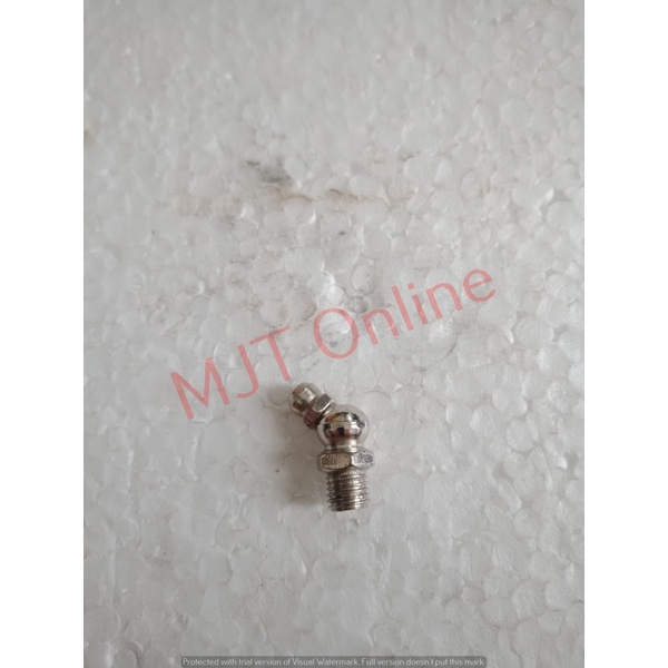 Jual Naple Napple Nipel Napel Nepel Grease Oil Bengkok 45' Bahan Besi ...