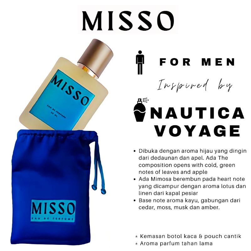 Jual Misso Parfum Nautica Voyage | Shopee Indonesia