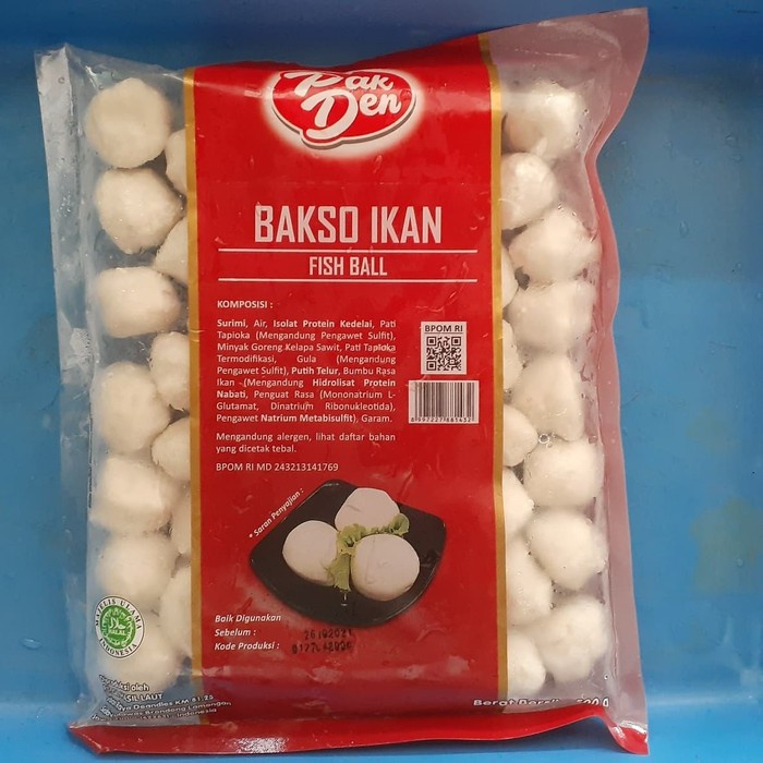 Jual Pak Den Bakso Ikan 500Gr | Shopee Indonesia