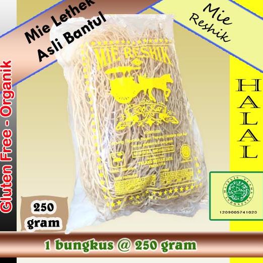 Jual HOT 250gram mie lethek mi letek Gluten Free organik, bihun ubi ...