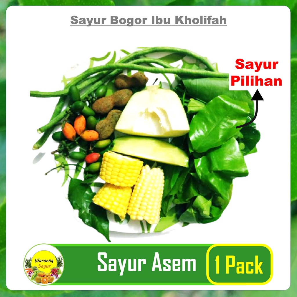 Jual Sayur Asem Lengkap Paket Siap Masak Sayur Sayuran Segar Bogor ...