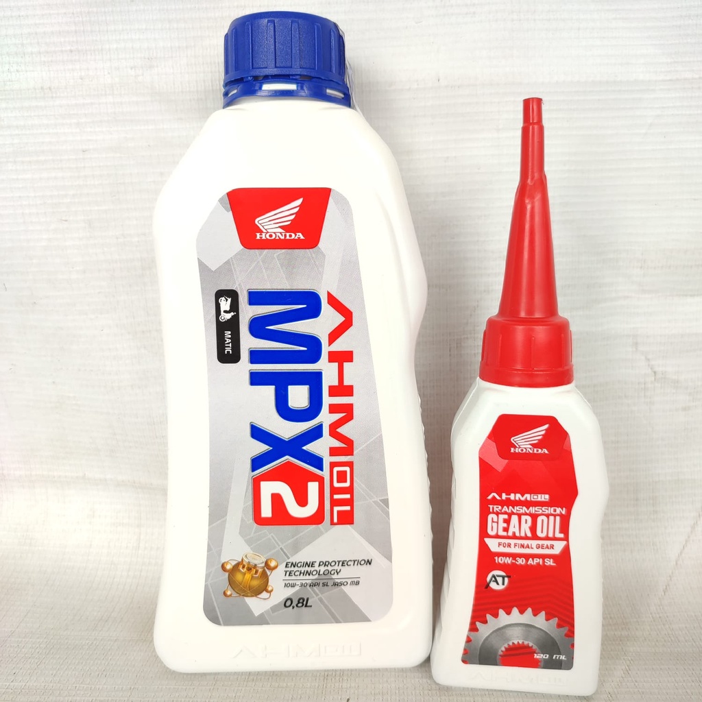 Jual (PAKET) OLI MPX2 MATIC 0,8L + OLI GARDAN AHM 120ML ( Idemitsu ...