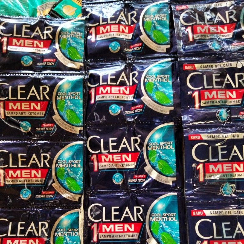 Jual clear men sachet 12 pcs | Shopee Indonesia