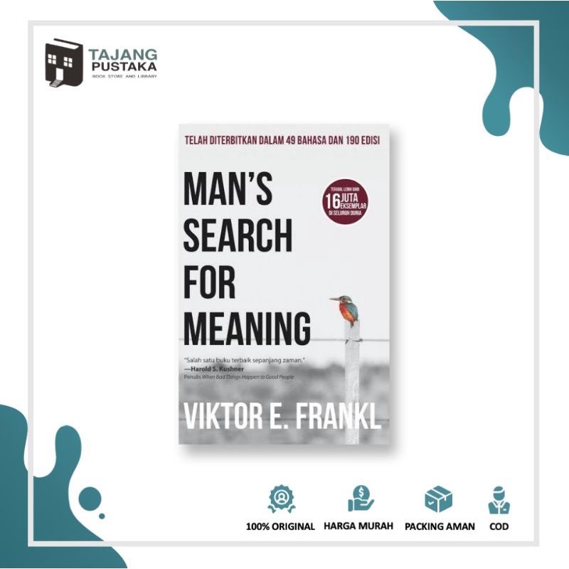 Jual Buku Man's Search For Meaning | Shopee Indonesia
