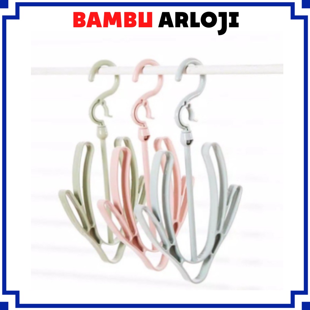 Jual BAJ Hanger Gantungan Sepatu & Sandal Dryer Shoe Gantungan Jemuran ...