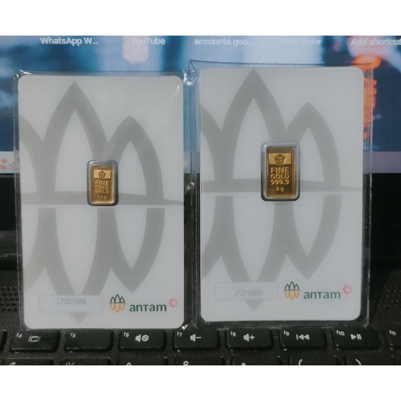 Jual EMAS MURNI ANTAM 0,5 GRAM | LOGAM MULIA | EMAS ANTAM | MINI GOLD ...