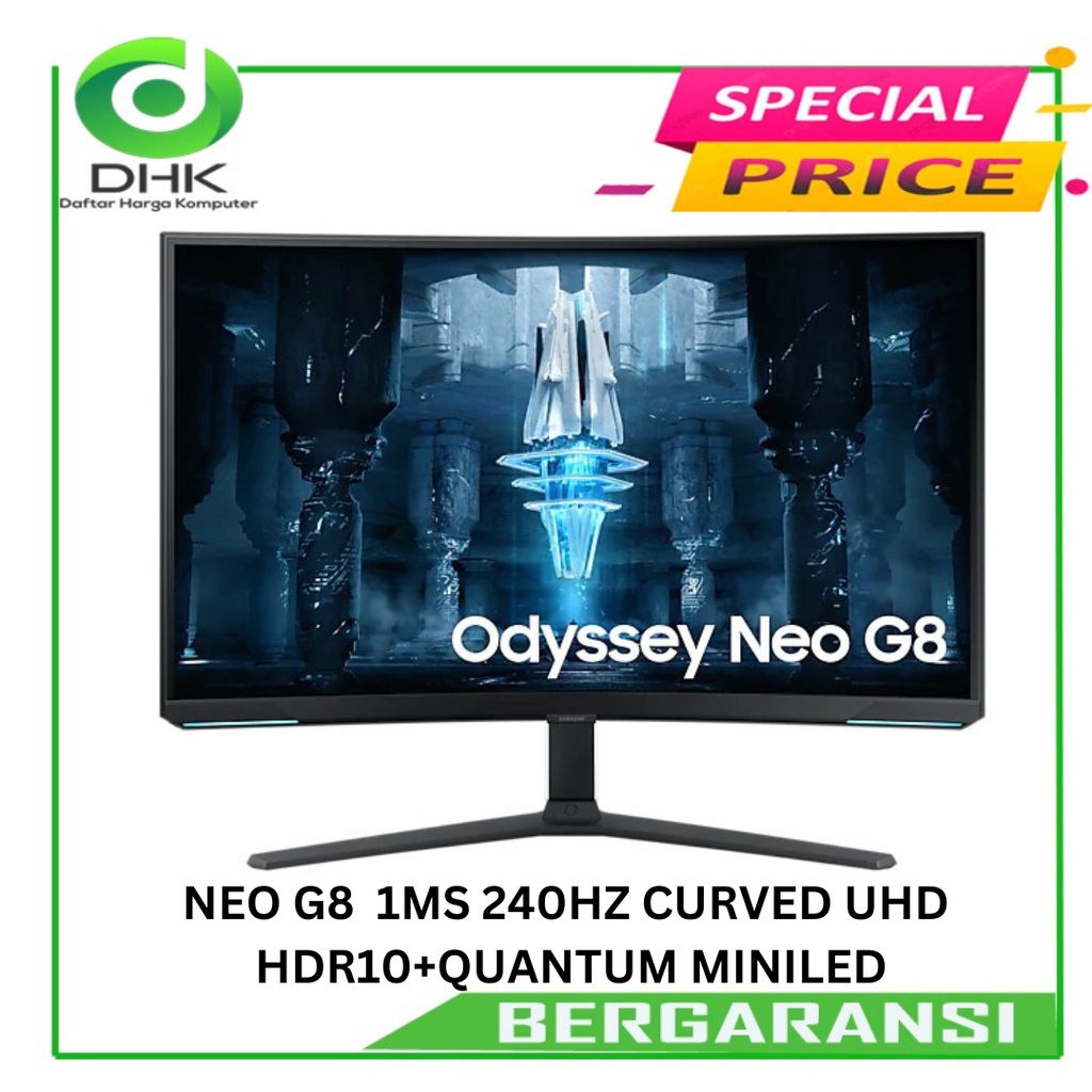 Jual NEO G8 1MS 240HZ CURVED UHD HDR10+QUANTUM MINILED | Shopee Indonesia