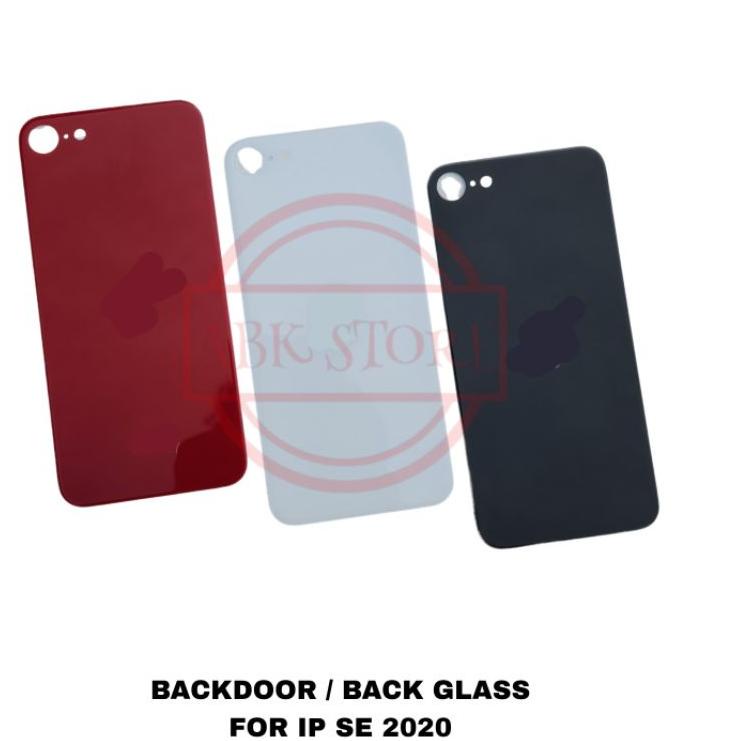 Jual Best! BACKDOOR BACK GLASS IP SE 2020 BACK CASING 오 | Shopee Indonesia